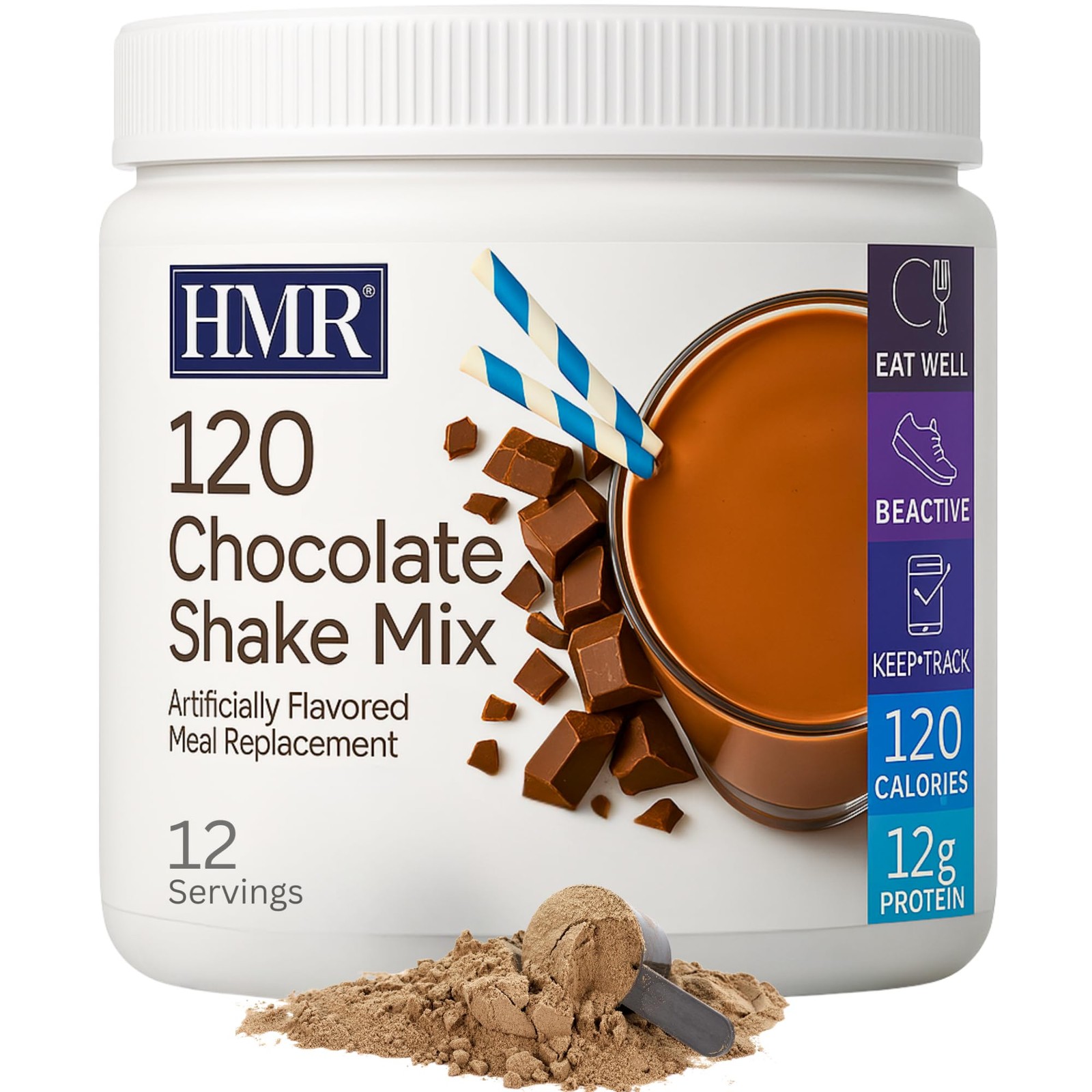 Hmr 120 Chocolate Shake Meal Replacement Powder | Chocolate Shake Mix ...
