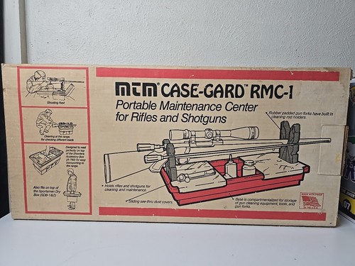 Vintage MTM Case-Guard RMC-1 Portable Maintenance Center for Rifles and ...