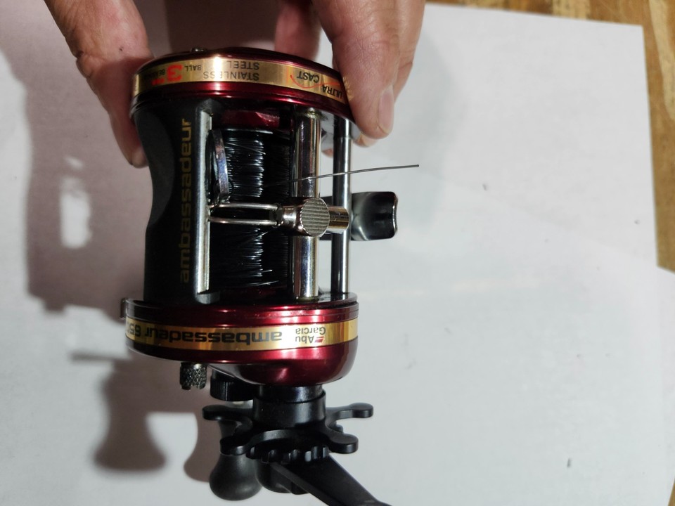 Abu Garcia Ambassadeur 6500 C3 Synchro 2 Speed Very Nice | eBay