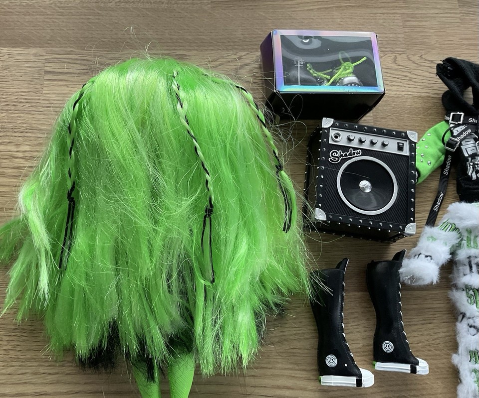 Rainbow High Rainbow Vision Neon Shadow Harley Limestone Doll | eBay UK