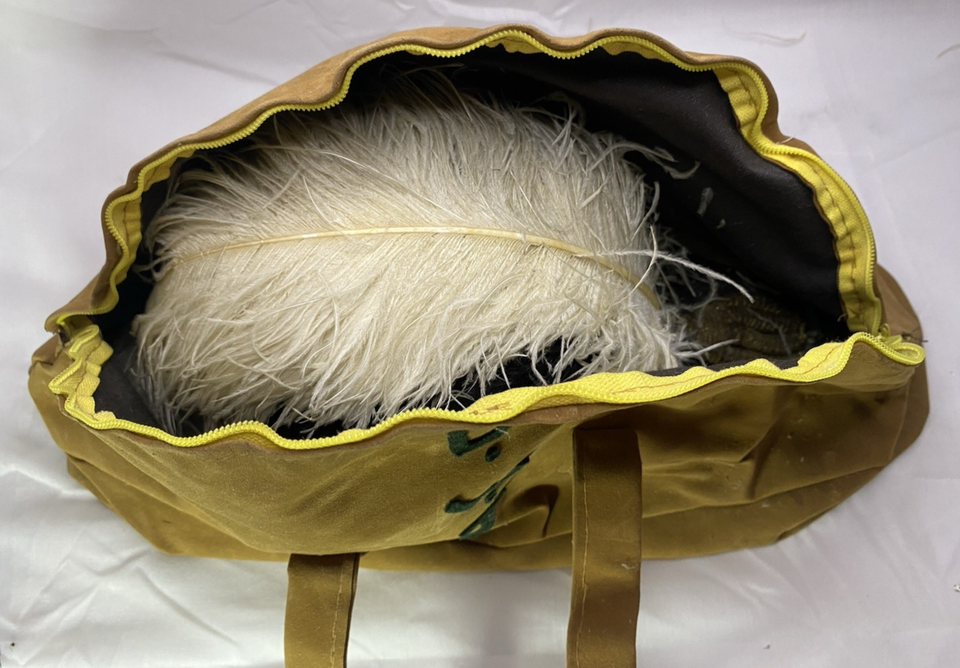 Knights Templar Bicorne Hat Chapeau Ostrich Feathers Military Masonic ...