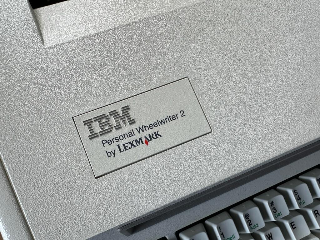 IBM Wheelwriter 2 Typewriter - 6781025 for sale online | eBay