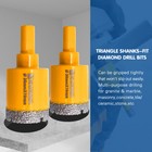 Diamond Core Bit Drill Bits 20-65mm Hole Saw Cutter for Tile Ceramic ...