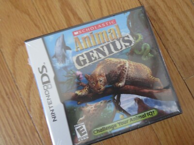 Nintendo DS Scholastic Animal Genius Brand New in Package Fun for ...