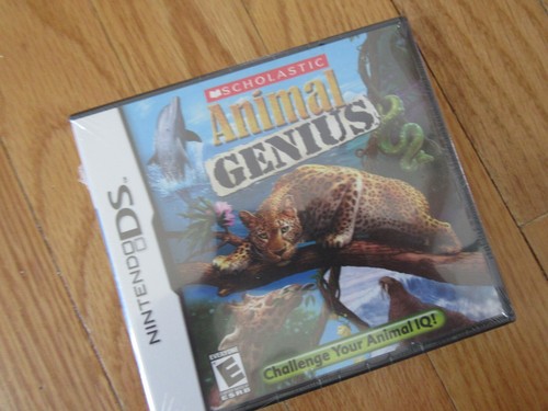 Nintendo DS Scholastic Animal Genius Brand New in Package Fun for ...