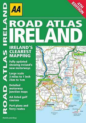 AA Road Atlas Ireland by AA Publishing (Paperback, 2010) for sale ...