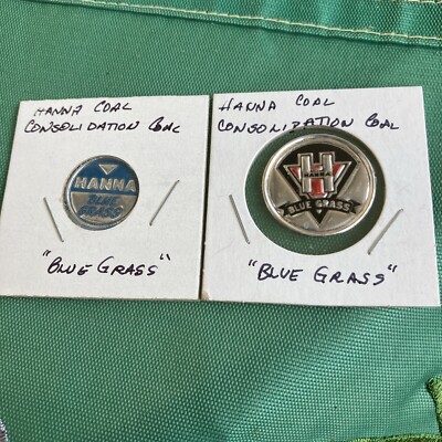 COAL MINE SCATTER TAG TRADE NAME "BLUE GRASS" USED BY CONSOL HANNA IN ...
