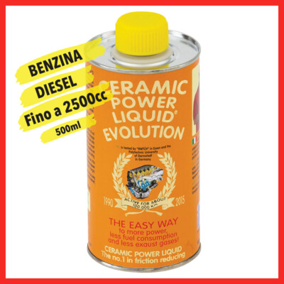 Ceramic Power Liquid Evolution trattamento olio motore benzina diesel ...