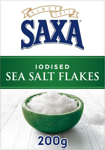Saxa Iodised Sea Salt Flakes Seasoning 200G | eBay