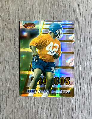 1996 NFL Bowman's Best | Detron Smith 'ATOMIC REFRACTOR' | #163 ...