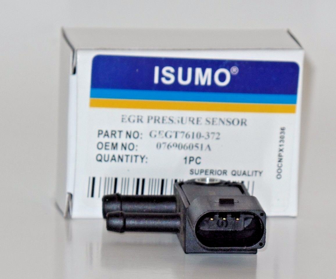 076906051A New EGR Differential Pressure Sensor for Diesel 2.0 VW Golf ...