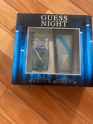 Guess Night by Guess for Men gift set Eau de Toilette Spray And gel | eBay