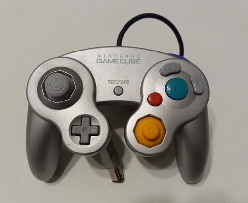 Official Silver Nintendo GameCube GC Controller Game Cube NGC DOL-003 ...