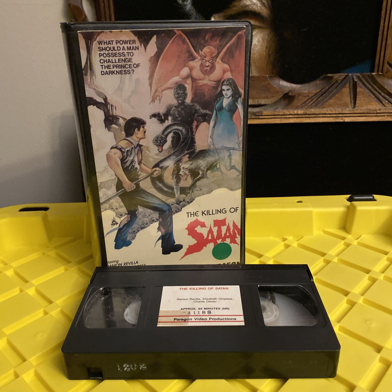 The Killing Of Satan VHS HORROR Paragon Rare Big Box | eBay