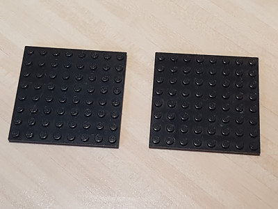 1 x Lego Black Square Grid Baseplate (8x8) | eBay UK