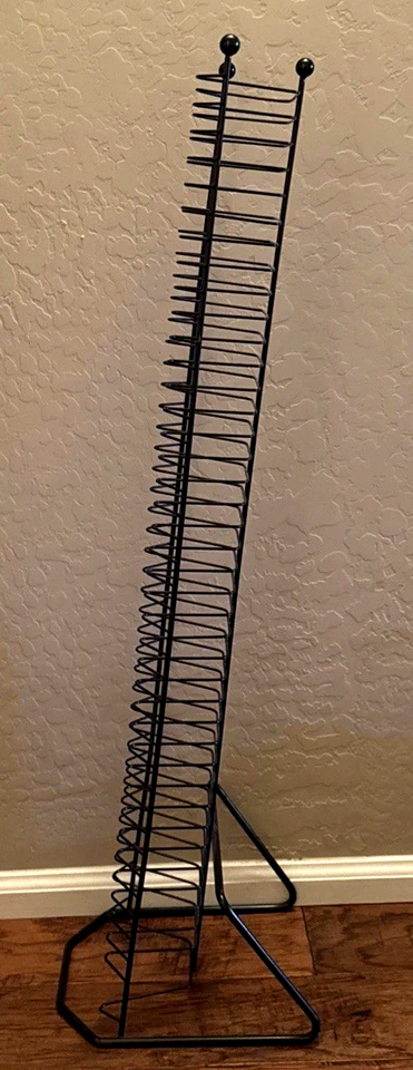 38 DVD Holder Rack Wire METAL Storage Tower Media Organizer | eBay