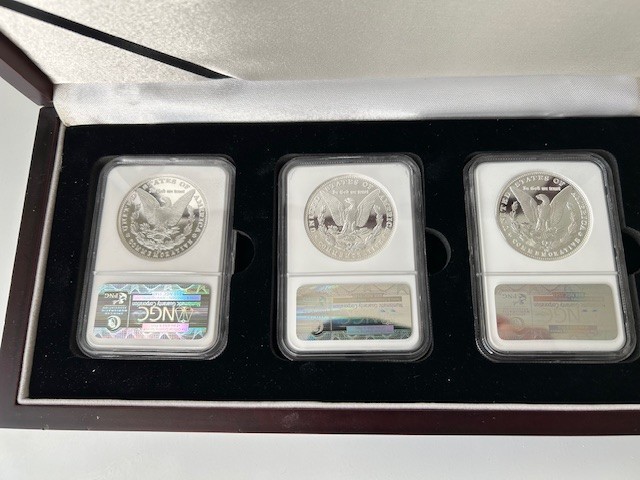 2014 Private Issue Carson City Collection NGC 1886 1887 1888 CC Morgan ...