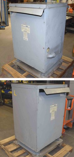 Federal Pacific T4T112 36B 3Ph 112.5-kVA Dry Transformer Pri:480 Sec ...