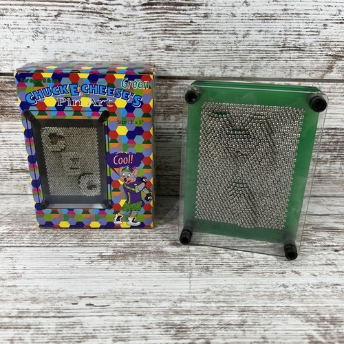 Chuck E Cheese Pin Art in Original Box - Rare Vintage Retro | eBay