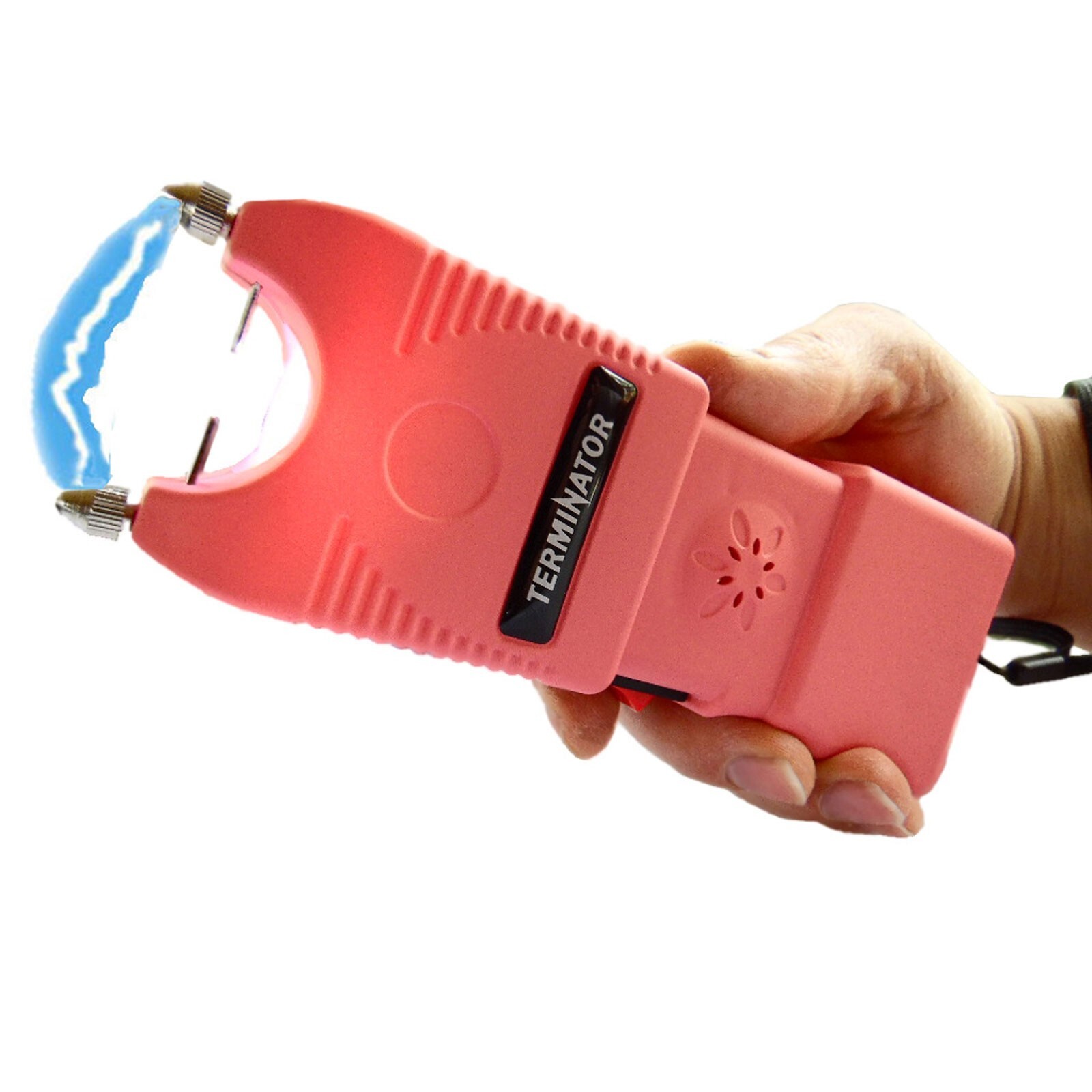 TERMINATOR STUN GUN TW10- 725BV RECHARGEABLE W/ ALARM FLASHLIGHT ...