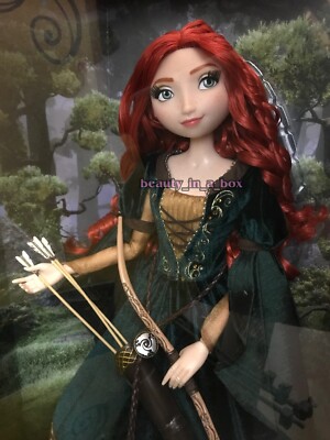 Merida Doll Brave Disney Store 17" Inch Very Low Number 180/4900 LE. | eBay