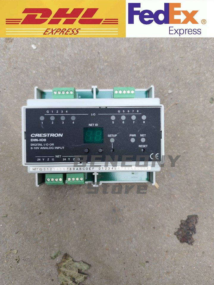 DIN-IO8 Crestron 8-Way Din Rail I/O Module DIN-IO8 DIN-IO8 | eBay