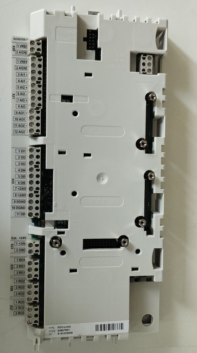 ABB RDCU-02C DRIVE CONTROL UNIT 64607901 RDCU02C | eBay
