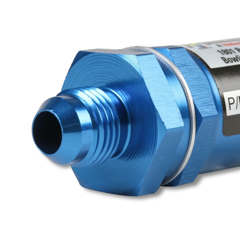 Earls Plumbing 230104ERL Aluminum In-Line Fuel Filter Size: -4AN Male ...