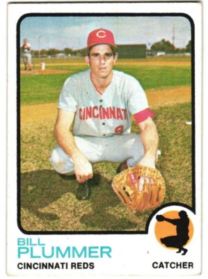 1973 Topps Baseball #177 Bill Plummer Cincinnati Reds - Ex | eBay