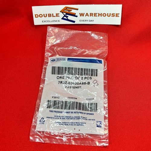 NOS OEM NIP Ford 7R3Z-63600A58-B Fastener SET OF TWO (2) | eBay