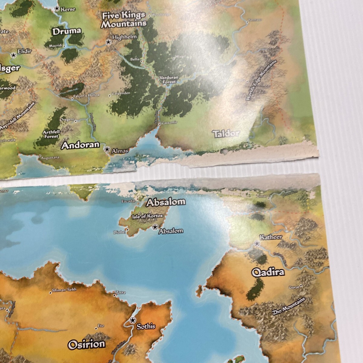 Nirmathas Map Tamran | My Campaign Cartographer Map Of The PF City Of