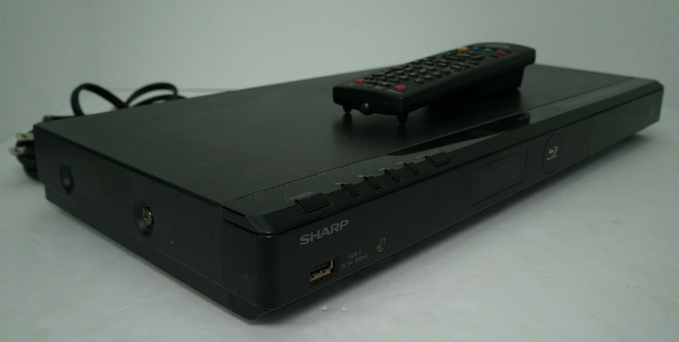 Sharp Blu Ray Player Model No. BD-HP35U With Original Remote and USB ...
