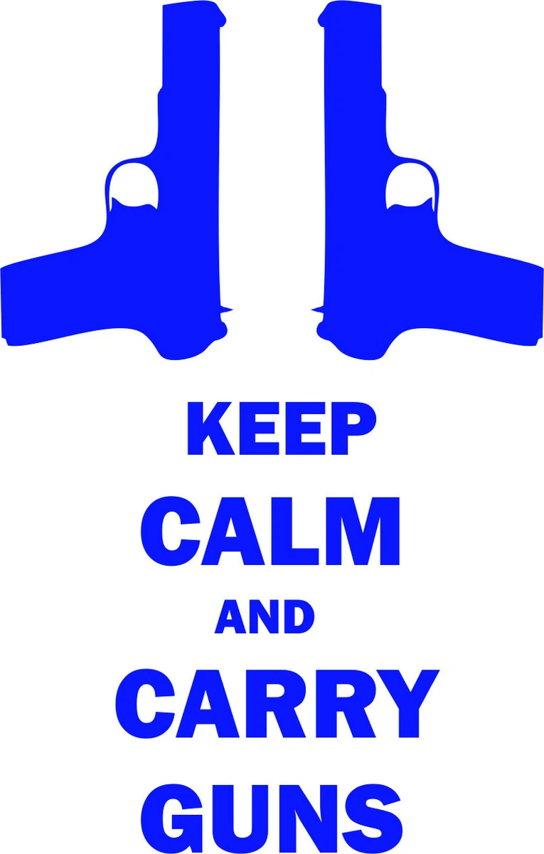 Keep Calm And Carry On Gun Wallpaper
