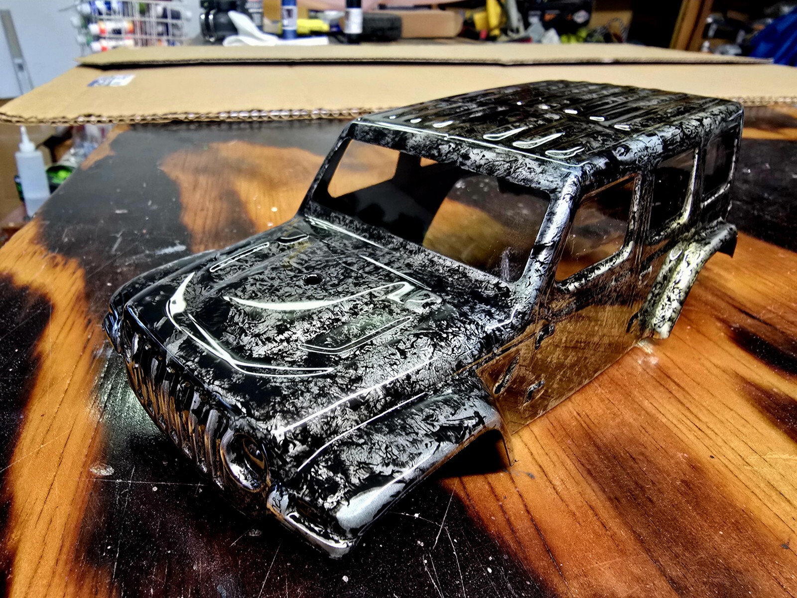 Scx24 JLU Body Custom Painted | eBay