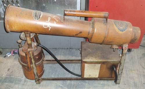 VINTAGE STEEL ZON BIRD ORCHARD CANNON SCARECROW | eBay