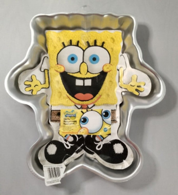 Wilton Nickelodeon SpongeBob SquarePants Cake Pan New With Insert 2010 ...