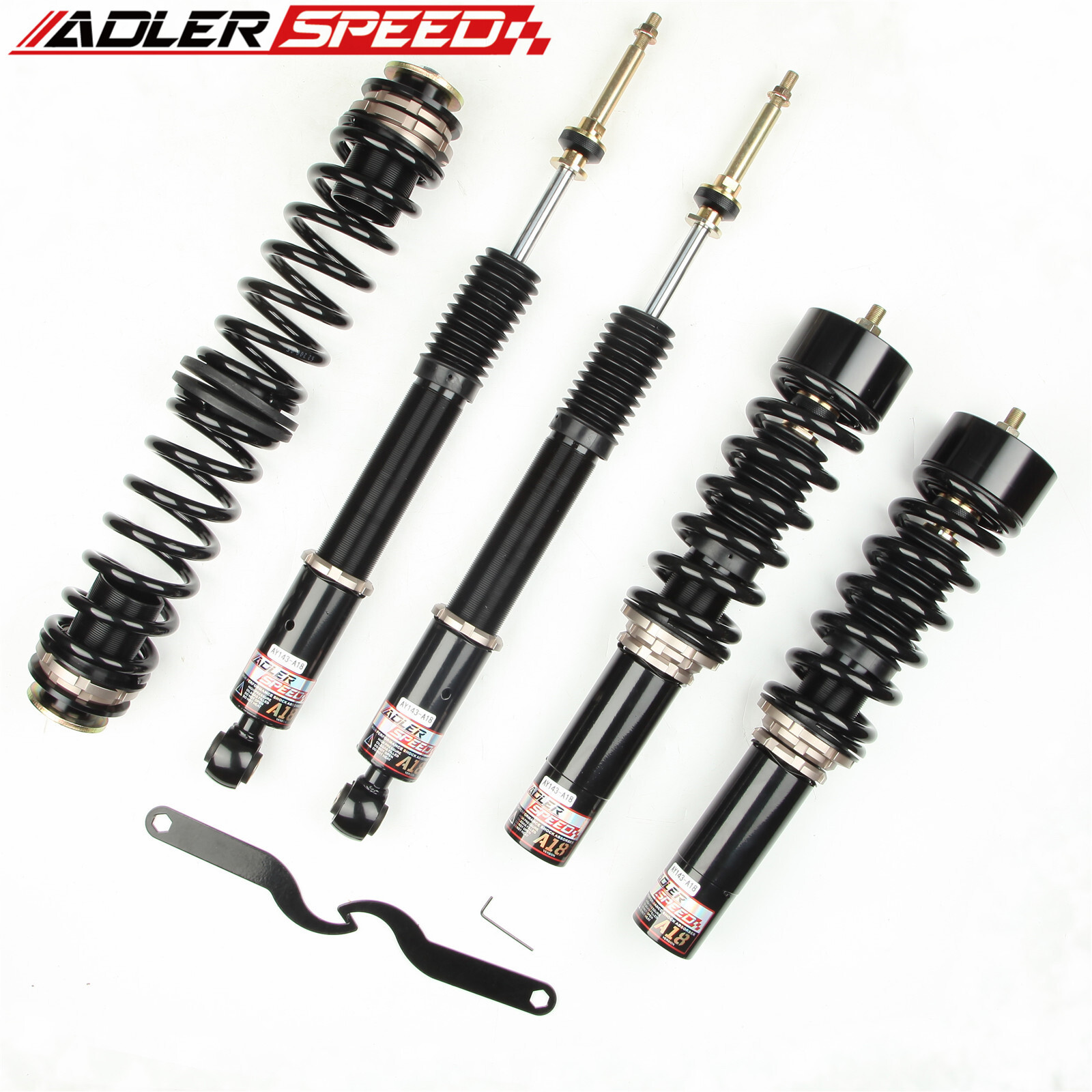 Coilovers Suspension Kit For Audi A5 08-16, A4 09-16 18 Way Adj. Damper ...