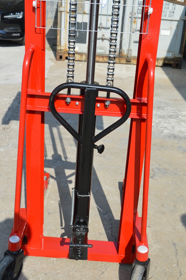 Hydraulic Manual Walkie Stacker Lifting Pallet Stacker Folk lift ...
