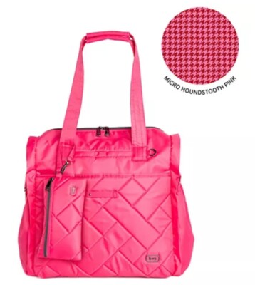 POWERFUL PINK LUG QUILTED WEEKENDER BAG & TRAVEL POUCH-SAUNTER | eBay