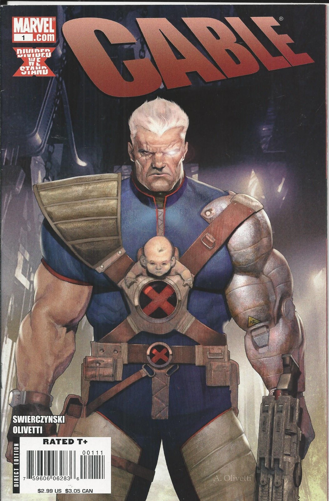 Cable Comic 1 Cover A Ariel Olivetti First Print 2008 Duane ...