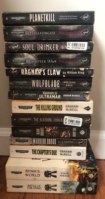 Warhammer 40,000 40K WH40K Paper Back Novels (You Pick) | eBay