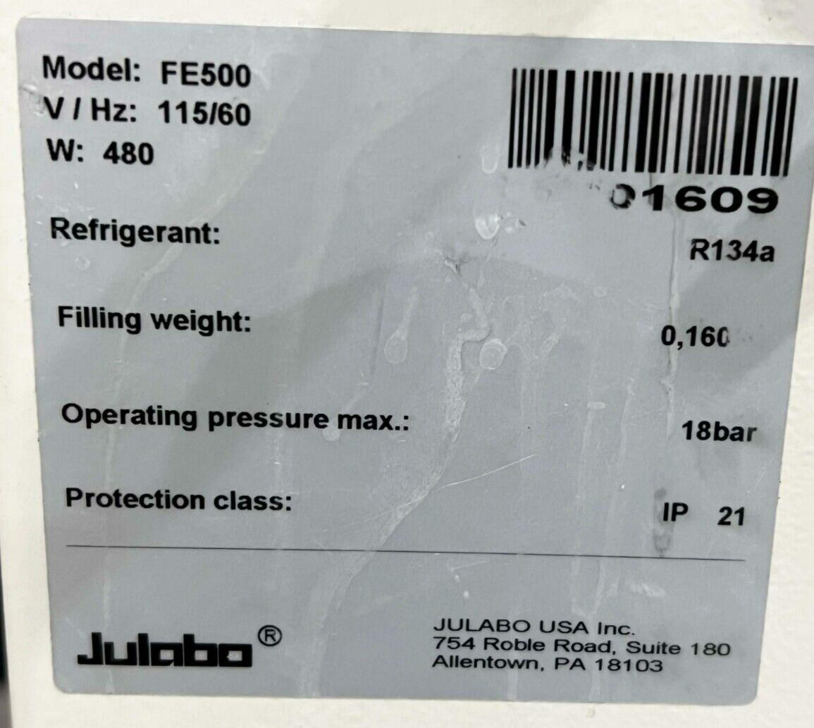 Julabo FE500 Chiller *used working | eBay