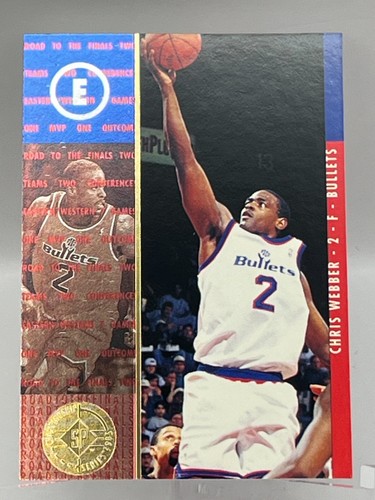 1995 Upper Deck SP Championship Series Card #27 Chris Webber ...