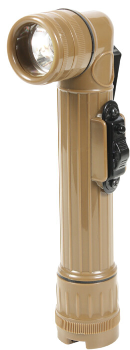 Mini Angle Head Tactical Flashlight AA Battery Army Military Campers ...