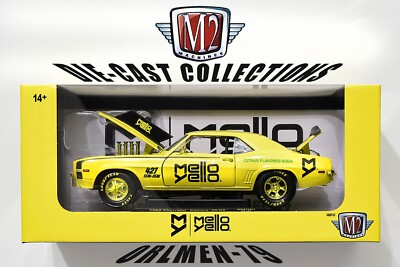 M2 Machines Mello Yello Chase 1/24 scale 1969 Chevrolet Camaro SS/RS | eBay