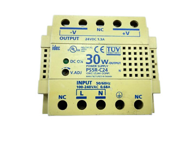 IDEC IZUMI Corporation PS5R-C24 30W Power Supply 24VDC 1.3A TUV Product ...