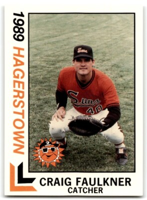 1989 BEST HAGERSTOWN SUNS CRAIG FAULKNER HAGERSTOWN SUNS #14 | eBay