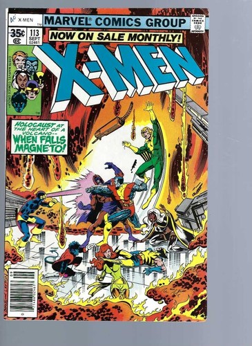 UNCANNY X MEN 113 - VF/NM - CLASSIC JOHN BYRNE - 1963 SERIES - MARVEL ...