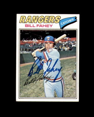 Bill Fahey Signed Original 1977 Topps Texas Rangers Autograph 1 | eBay