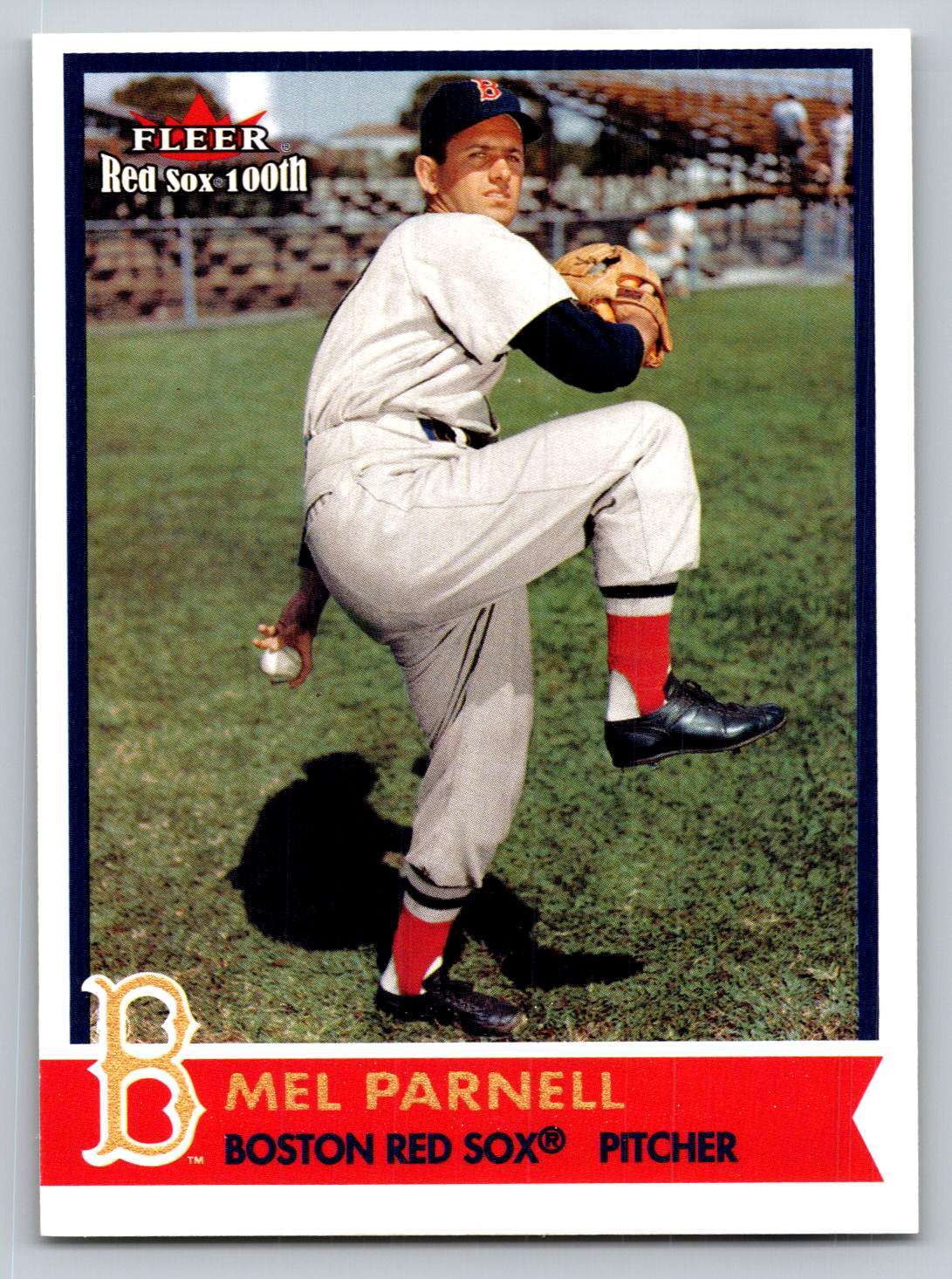 2001 Fleer Boston Red Sox 100th Anniversary #2 Mel Parnell | eBay